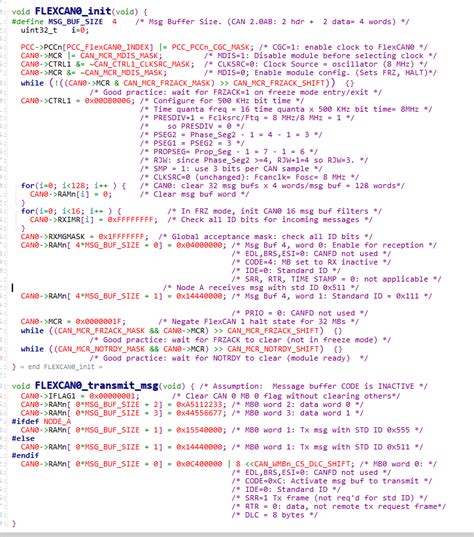 Solved S32k144 Can0发送数据异常，请帮忙指导下谢谢 Nxp Community