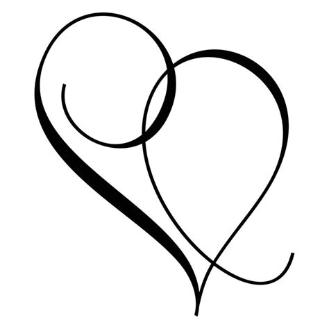 Heart Vector Illustration Decorative Heart Icon Vector Illustration