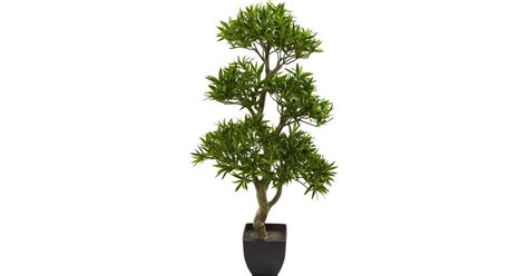Nearly Natural 37 Bonsai Styled Podocarpus Tree Artificial Plant • Price