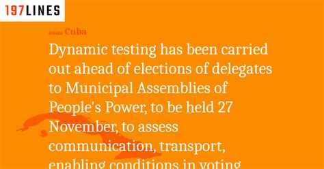 Dynamic Testing Was Carried Out Ahead Of Elections Of Delegates To Municipal Assemblies Of