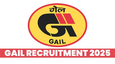 Gail Recruitment 2025 Apply Online Selection Process Age Limit