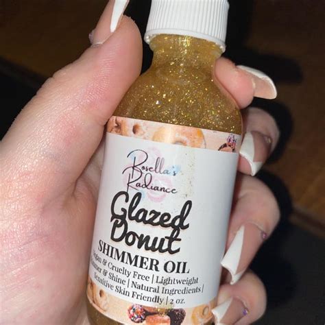 Frooty Pebbles Shimmer Oil Cereal Scent Skincare Body Oil Skin Oil Sensitive Skin