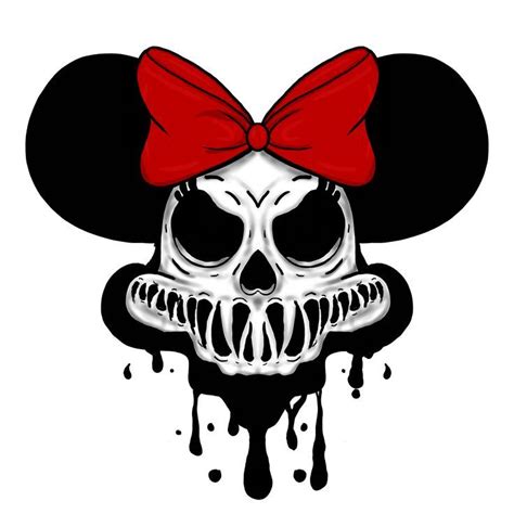 O Death Death Disney Mickey Mouse Skull Artofit