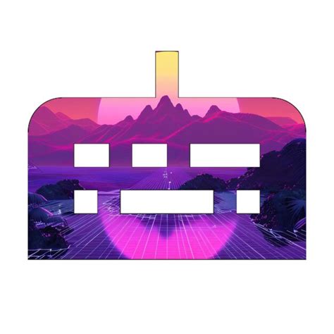 Premium Photo Image Icons Keyboard 80s Geometric Shapes
