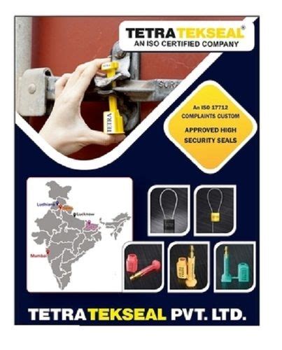 One Time Lock Container High Security Seals At Best Price In New Delhi