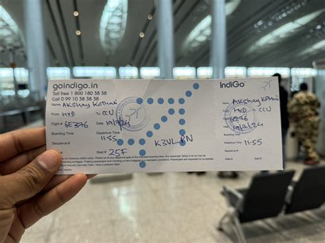 Traveller In India Given Handwritten Boarding Pass As Worldwide It
