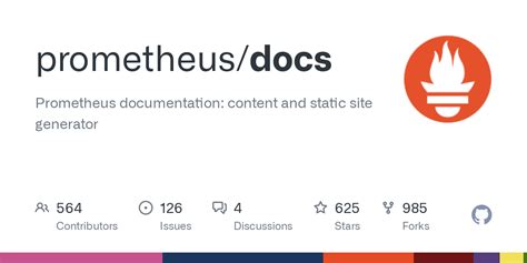 GitHub Prometheus Docs Prometheus Documentation Content And Static Site Generator