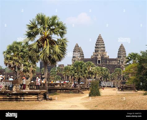 Angkor Wat Temple Angkor Archaeological Park Cambodia Asia Unesco