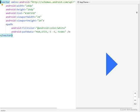 怎么在android中使用xml创建右向箭头？android 代码画一个箭头 Csdn博客