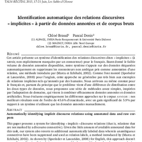 Automatically Identifying Implicit Discourse Relations Using Annotated