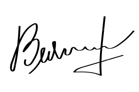 Premium Vector A Fictitious Handwritten Signature Autographs With