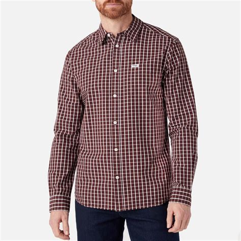 Wrangler Checked Cotton Twill Shirt