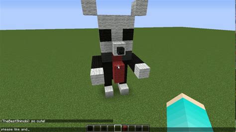 How To Build The Best Teddy Bear In Minecraftomg Its So Cute Youtube