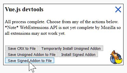 Vue Devtools Chrome Extension In Firefox Jimfrenette