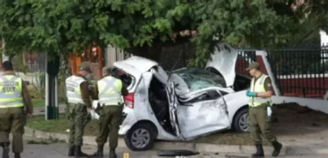Delincuente muere tras chocar contra un árbol Noticias Chile