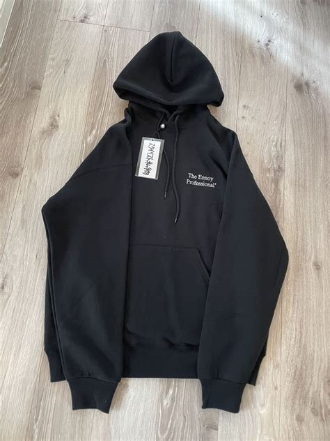 Ennoy スタイリスト私物 パーカー Hoodie ネイビー S 裏起毛