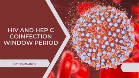 HIV And Hep C Coinfection Window Period The Key To Managing