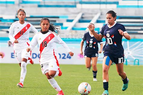 Perú Empató 2 2 Ante Paraguay Por El Sudamericano Femenino Sub 20 Y