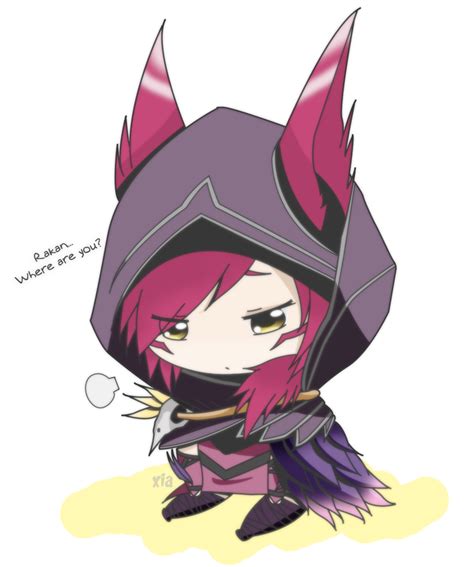 Xayah By Maka0220 Rakan League Of Legends League Of Legends Comic