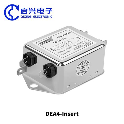 Dea Insert Single Phase Emi Filter Vdc Line Line
