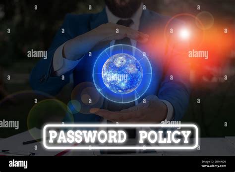 Conceptual Hand Writing Showing Password Policy Concept Meaning First