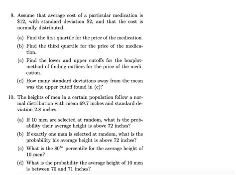 Solved Assume That Average Cost Of A Particular Chegg