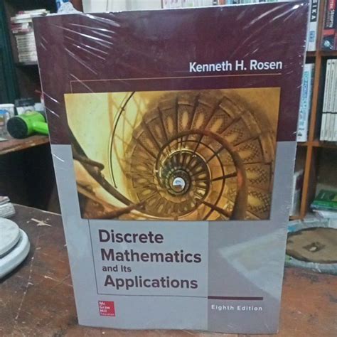 Jual Buku Discrete Mathematics And Its Applications Eighth Edition