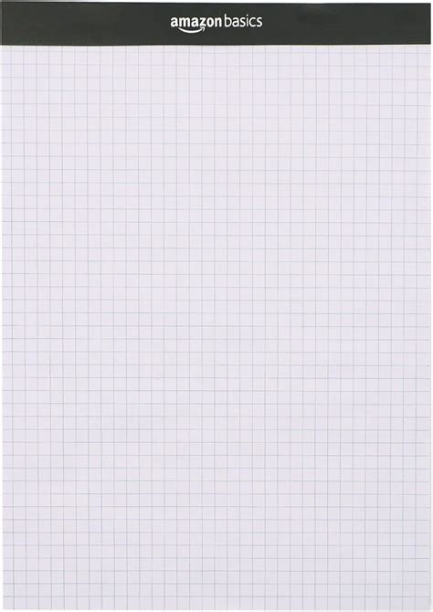 Amazon Basics Quad Ruled Graph Paper Pad Pack Of 2 85