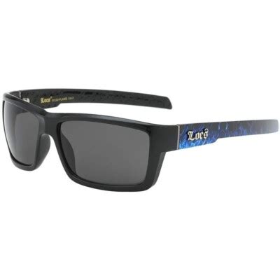 Locs Sunglasses 8loc91132 Flame Gangster Sunglasses Vato Cholo