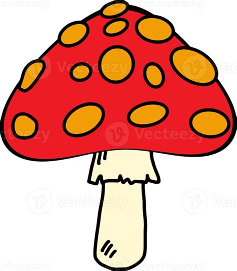 El Seta Dibujo Gratis Mano Imagen Para Comida Concepto 34891243 Png
