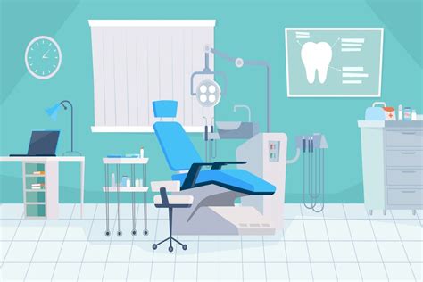 وکتور پس زمینه مطب دندان پزشکی پرو جی اف ایکس