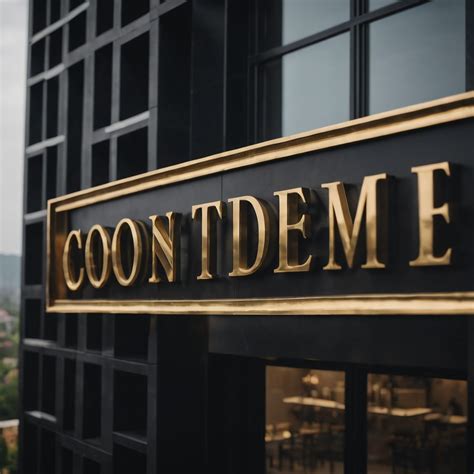 Construction Logo With Golden Fonts Stable Diffusion Online