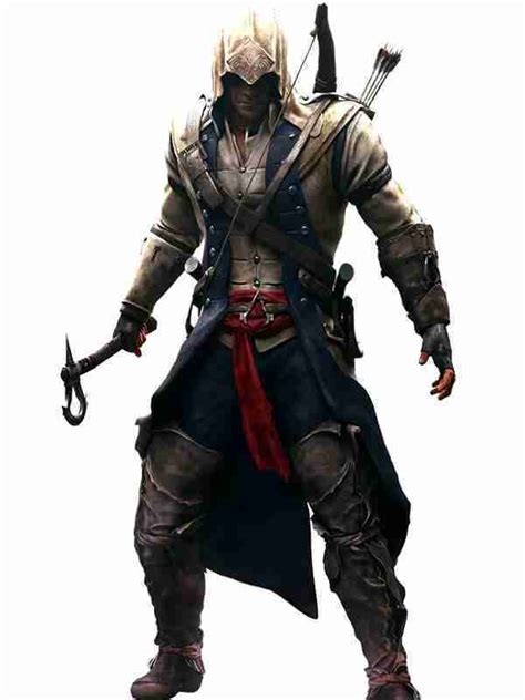 Assassins Creed Iii Connor Kenway Leather Jacket The Movie Fashion