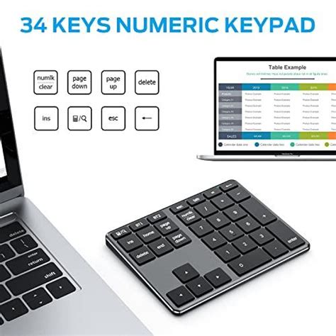 Iclever Bluetooth Keyboard Bk08 Folding Keyboard With Sensitive Touchpad Sync Up To 3 Devices