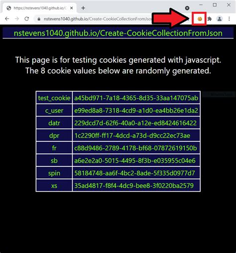 Github Nstevens Create Cookiecollectionfromjson Creates A