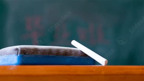 Blackboard Classroom School Season College Students Powerpoint