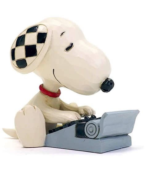 Snoopy Typing Mini Desert Rain Tware