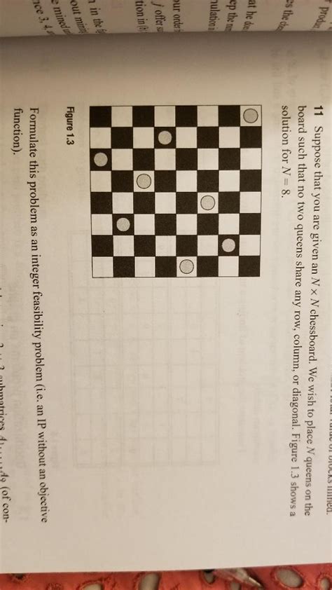 11 Suppose That You Are Given An N X N Chessboard We