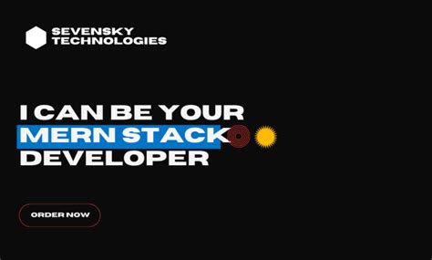 Develop Custom Mern Stack Web Applications By Sevenskytech Fiverr