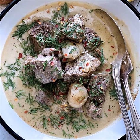 Greek Lamb Stew Avgolemono The Greek Foodie