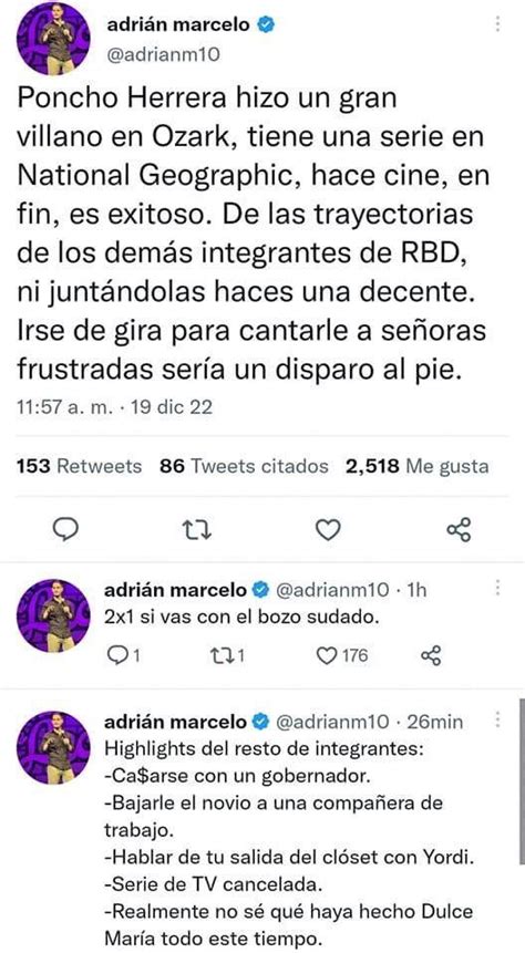 Adrián Marcelo Es Comparado Con Chumel Torres Y Se Convirtió En La