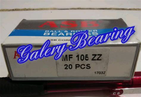 Jual MINIATURE FLANGE BEARING MF 105 ZZ ASB Di Lapak GALERY BEARING Bukalapak