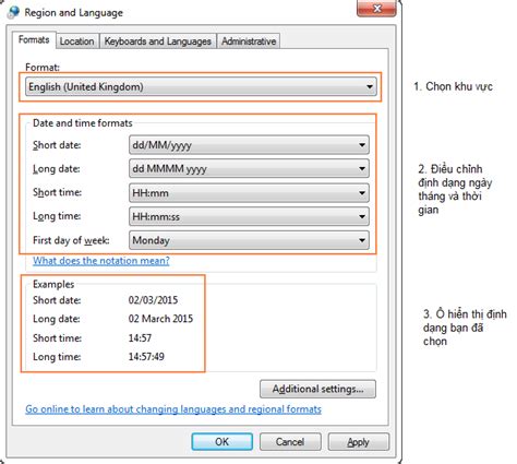 Cách thay đổi và tạo định dạng ngày tháng mặc định trên Excel