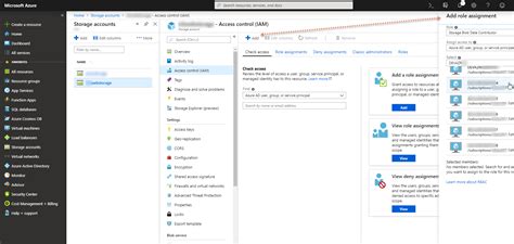 testing connection to azure blob storage with managed identity while