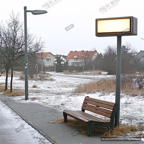 Ai创作图路灯长凳 路灯与长椅 路灯与座椅 长椅路灯 路灯下的座椅 路灯长椅场景 路边的长椅 等车的地方 路边长凳 红灯等待 路边长椅 路边板凳 候车站牌 路边休息亭 冬日小镇的早晨nipic