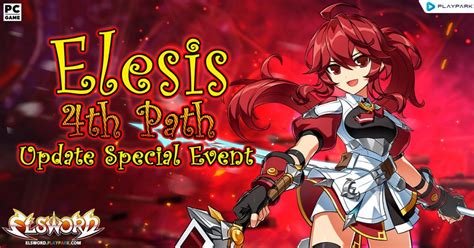 Elesis 4th Path Update Special Event Elsword