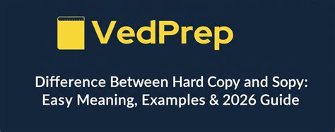 Difference Between Hard Copy And Soft Copy Easy Meaning Examples