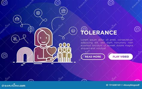 Tolerance Concept Gender Racial National Religious Sexual
