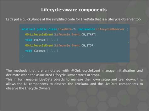 Ppt How Android Architecture Components Can Help You Improve Your