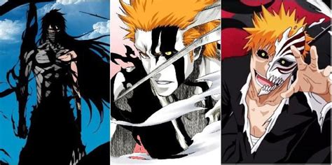 Bleach As Formas Mais Poderosas De Ichigo Classificadas